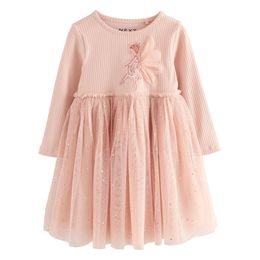 next Kleid M&auml;dchen Gr&ouml;&szlig;e 68 gold / rosa