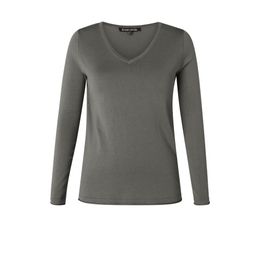 Base Level Curvy Pullover Damen Gr&ouml;&szlig;e 9XL/10XL dunkelgrau