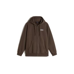 Vans Sweatjacke 'Earthbound' Herren Gr&ouml;&szlig;e L schoko / hellgrau