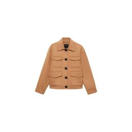 Mango Between-Season Jacket 'Anna2' female Brown size L