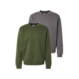 Jack & Jones Jack & Jones Sweatshirt 'JJEBRADLEY' Herren Gr&ouml;&szlig;e S dunkelgrau / gr&uuml;n