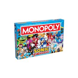 Winning Moves Monopoly - Sonic Gesellschaftsspiel Brettspiel Spiel