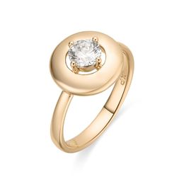 Luxenter Ring 'Zeryo' Damen Größe 54 champagner