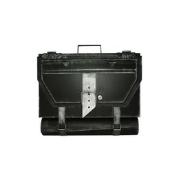 HMF 501 Briefkasten Aktentasche Antik 99, 25 x 40 x 8 cm, Silber