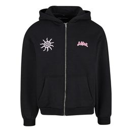 Lost Youth Sweatjacke 'With Love' Herren Gr&ouml;&szlig;e 5XL rosa / puder / schwarz