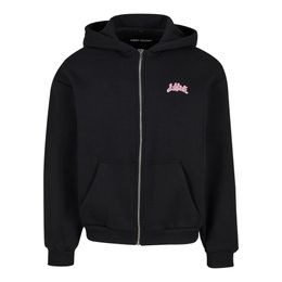 Lost Youth Sweatjacke 'Responsibly Irresponsible' Herren Größe XS rosa / schwarz