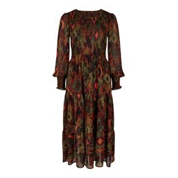 Apricot Kleid 'Ikat' Damen Größe 44 khaki / mischfarben Winterkleid