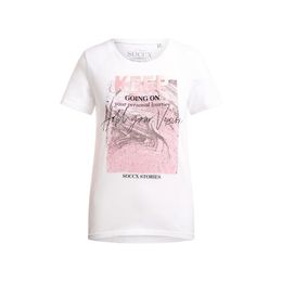 SOCCX Shirt female White size S