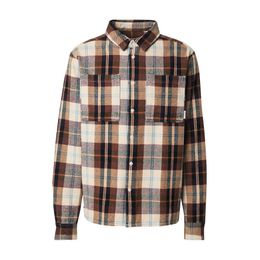 Iriedaily Button Up Shirt 'Chillax Lumber' male Beige size XXL