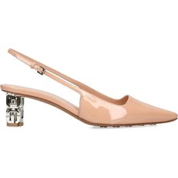 Givenchy Hohe Schuhe - G Cube 50 Slingback Pumps - Gr. 36 (EU) - in Beige - für Damen