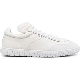 Bally Low-Top Sneaker - Bally Leather Sneakers - Gr. 41 (EU) - in Wei&szlig; - f&uuml;r Damen