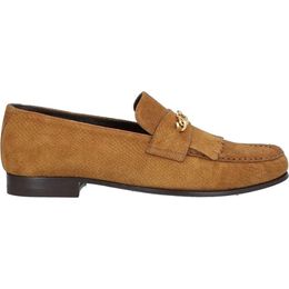C&eacute;line Celine Loafer - Celine Triomphe Fringes Loafers - Gr. 41 (EU) - in Braun - f&uuml;r Damen