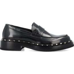 Valentino Garavani Loafer - LOAFER ROCKSTUD - Gr. 43,5 (EU) - in Schwarz - f&uuml;r Damen