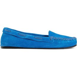 The Row Mabel Leather Loafers - Gr. 40 (EU) - in Blau