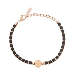 Breil Armband Herren Gr&ouml;&szlig;e One Size rosegold / schwarz