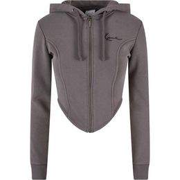 Karl Kani Zip-Up Hoodie female Grey size XS