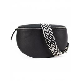 Lepelou Fanny Pack 'THEA large' female Black size 30 cm x 19 cm x 9 cm