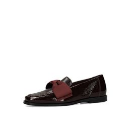 Manfield Loafer Damen Größe 40 rot / schwarz