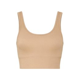 Fashionshowcase Sports Top 'FlexiFit' female Beige size XXL