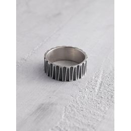REYTEL Ring 'ILLUSION' Herren Gr&ouml;&szlig;e 64 silber