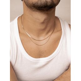 Hey Happiness Kette 'Layer Grip' Herren Größe 45 cm gold