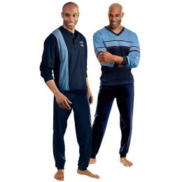 Le Jogger Long Pajamas male Blue size 48/50