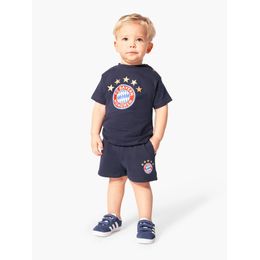 FC Bayern M&uuml;nchen Fc Bayern M&uuml;nchen Shorts 'Essential' Jungen Gr&ouml;&szlig;e 152 navy / hellblau / rot / wei&szlig;