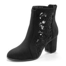 Lascana Stiefelette Damen Größe 41 schwarz Winterschuhe