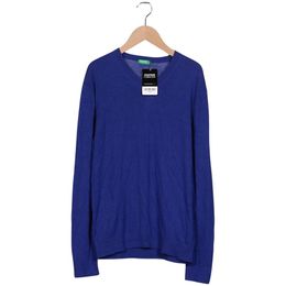 United Colors Of Benetton Pullover Herren Größe M Second Hand blau