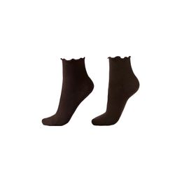CALZEDONIA Socks female Brown size One Size