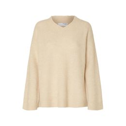 Selected Sweater 'SLFSIA' female Beige size XS