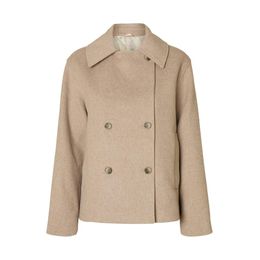 Selected Between-Season Jacket 'SLFALMA' female Beige size 36
