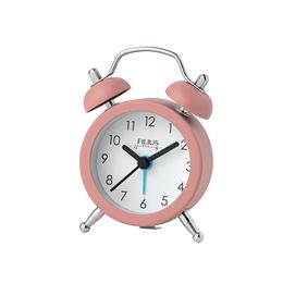 Glockenwecker FILIUS zeitdesign, rosa, Wecker, Reisewecker, Quarzwecker, Kinderwecker, Schlafzimmer, Schulanfang