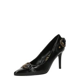 Versace Jeans Couture Pumps 'Scarlett' Damen Gr&ouml;&szlig;e 38 gold / schwarz
