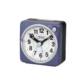 Quarzwecker FILIUS zeitdesign, blau, Wecker, Wecker, Reisewecker, Schlafzimmer, Leuchtzeiger,schleichende Sekunde