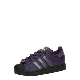 adidas originals Sneaker 'SUPERSTAR II' Damen Größe 40.5/41 silbergrau / lila / schwarz
