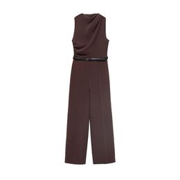 Mango Jumpsuit 'MARTY1' Damen Gr&ouml;&szlig;e XXL dunkelbraun