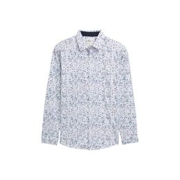 Tom Tailor Hemd Herren Größe S saphir / schwarz / weiß