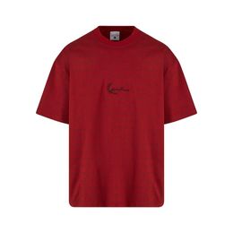 Karl Kani T-Shirt 'Aop Signature' Herren Gr&ouml;&szlig;e L rot / schwarz