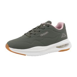 Sneaker Kappa "Olessa", Gr. 36, grün (khaki, rose), Synthetik, Schuhe