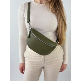 Lepelou G&uuml;rteltasche 'TONI medium' Damen Gr&ouml;&szlig;e 25 cm x 16 cm x 8 cm khaki