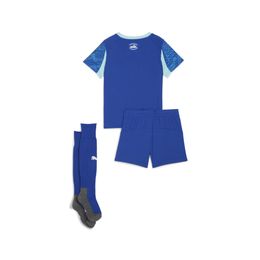 Puma Trainingsanzug 'Olympique de Marseille 25/26' Jungen Gr&ouml;&szlig;e 98 blau / hellblau / wei&szlig;
