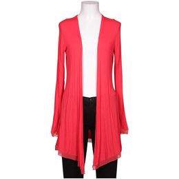 comma, COMMA Strickjacke Damen Gr&ouml;&szlig;e M Second Hand rot