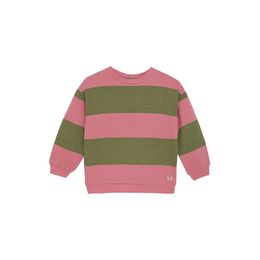 Noppies Sweatshirt 'Pinehill' M&auml;dchen Gr&ouml;&szlig;e 128 oliv / pastellrot