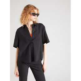 MONKI Bluse Damen Größe S schwarz