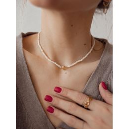 Hey Happiness Necklace 'Heart' female Gold size Onesize