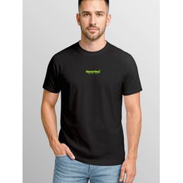 Neverless Shirt 'Beach Club Palme' Herren Gr&ouml;&szlig;e XS schwarz