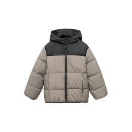 Mango Kids Jacke Jungen Gr&ouml;&szlig;e 128 grau / schwarz