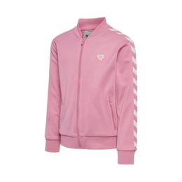 Hummel Hmljr Archive Reg Poly Zip Jacket - Kinder - Gr. 122/128 - rosa