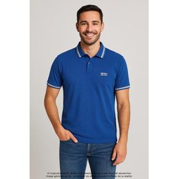 BOSS Poloshirt Herren Gr&ouml;&szlig;e M Second Hand blau